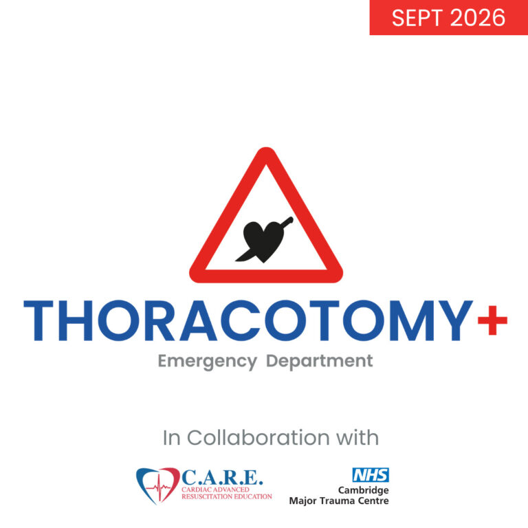 Thoracotomy + (11/09/2026) – Resus Pro